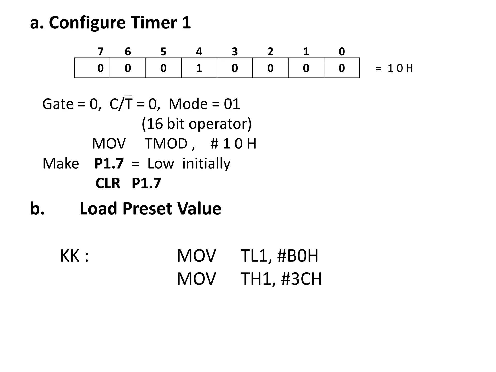 8051 Timers and Counters | PPTX