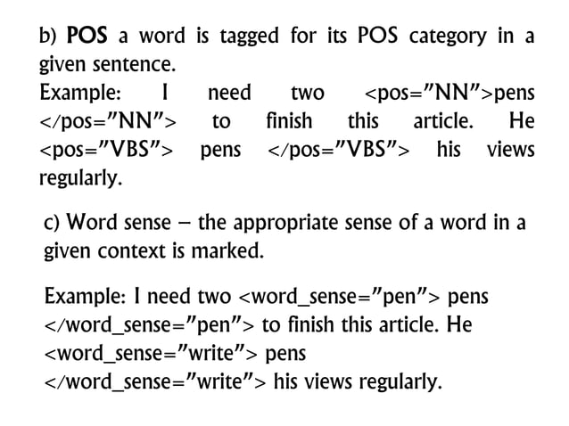 5a use of annotated corpus | PPT