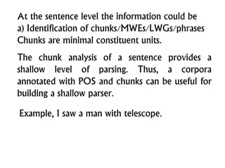 5a use of annotated corpus | PPT
