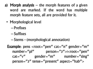 5a use of annotated corpus | PPT