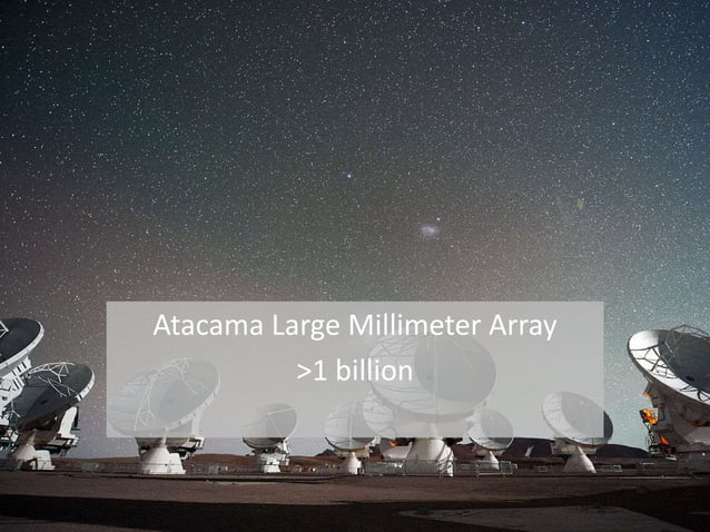 5 awesome big science projects | PPTX | Large Business | Business