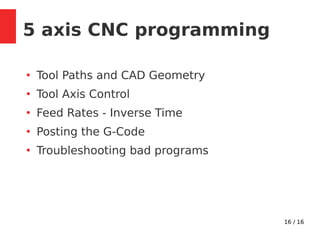 5 axis cnc machine | PDF