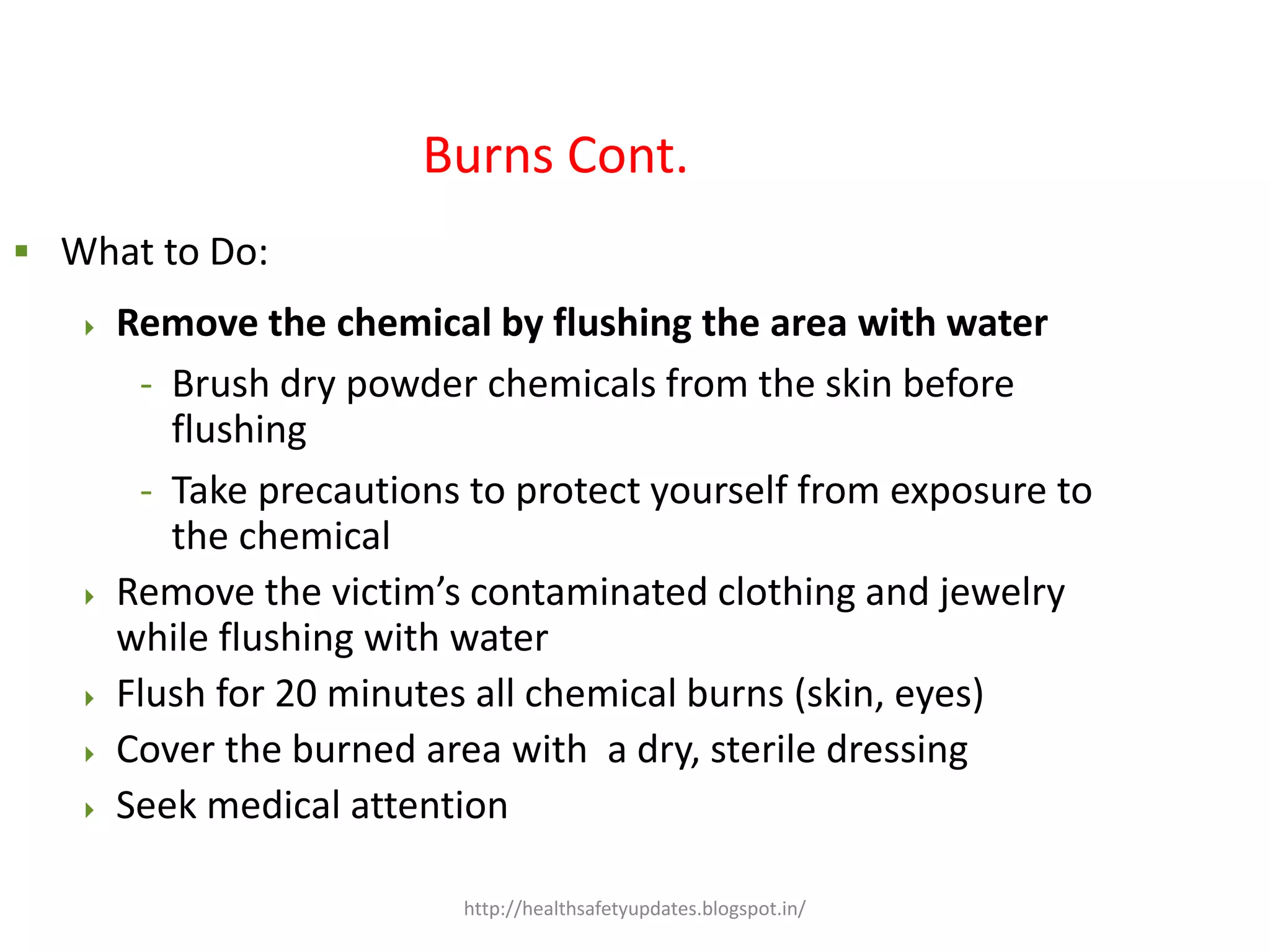 First Aid Training | PPTX