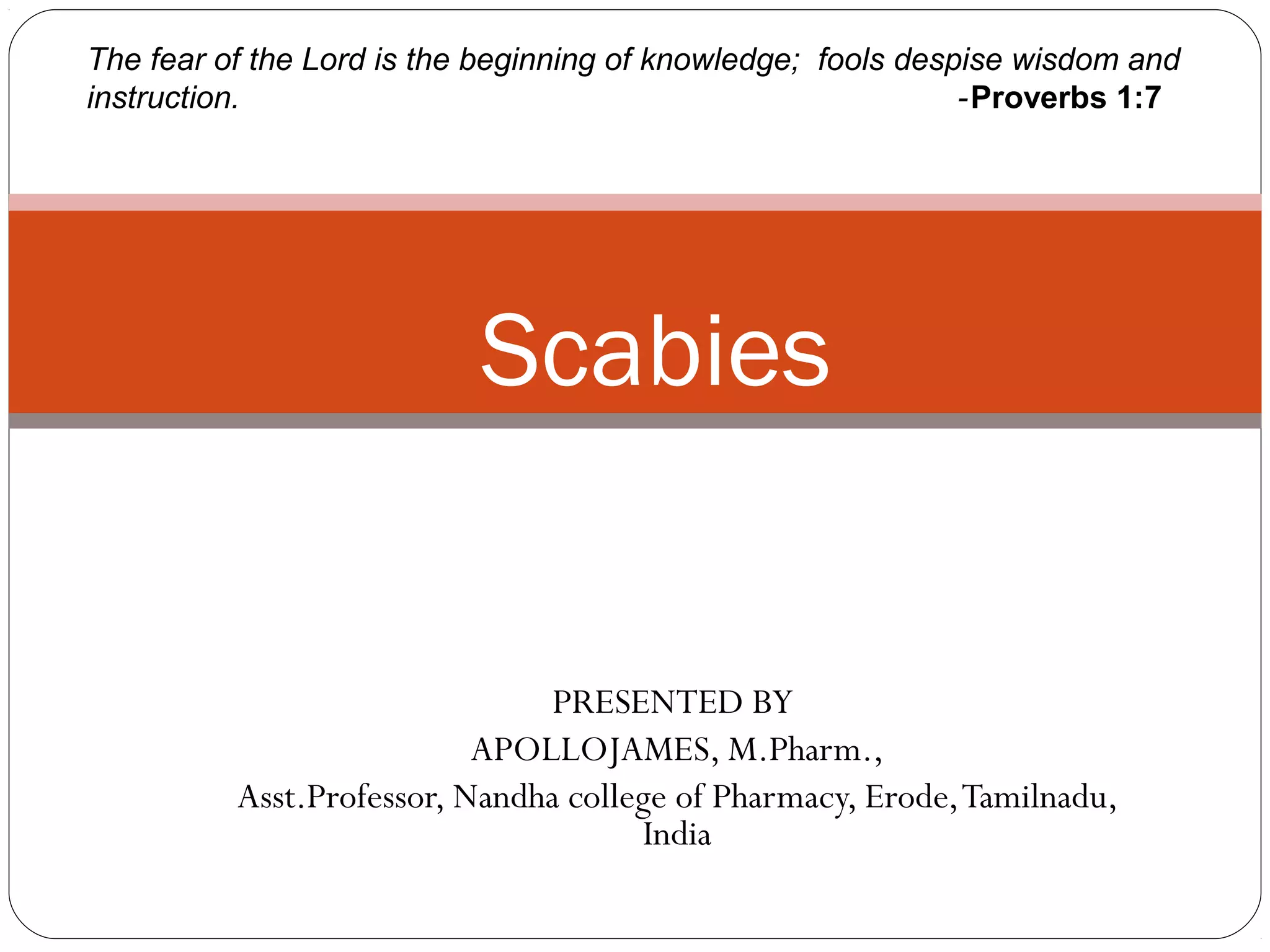 5(b)..new scabies | PPT