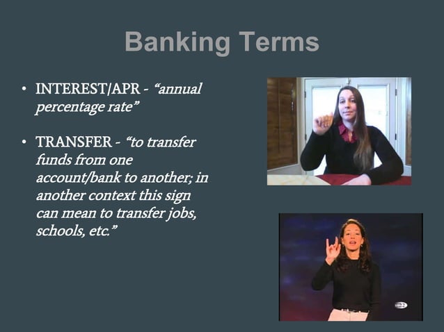 5b. Talking About Money - Basic Money Signs and Banking Terms | PPTX ...