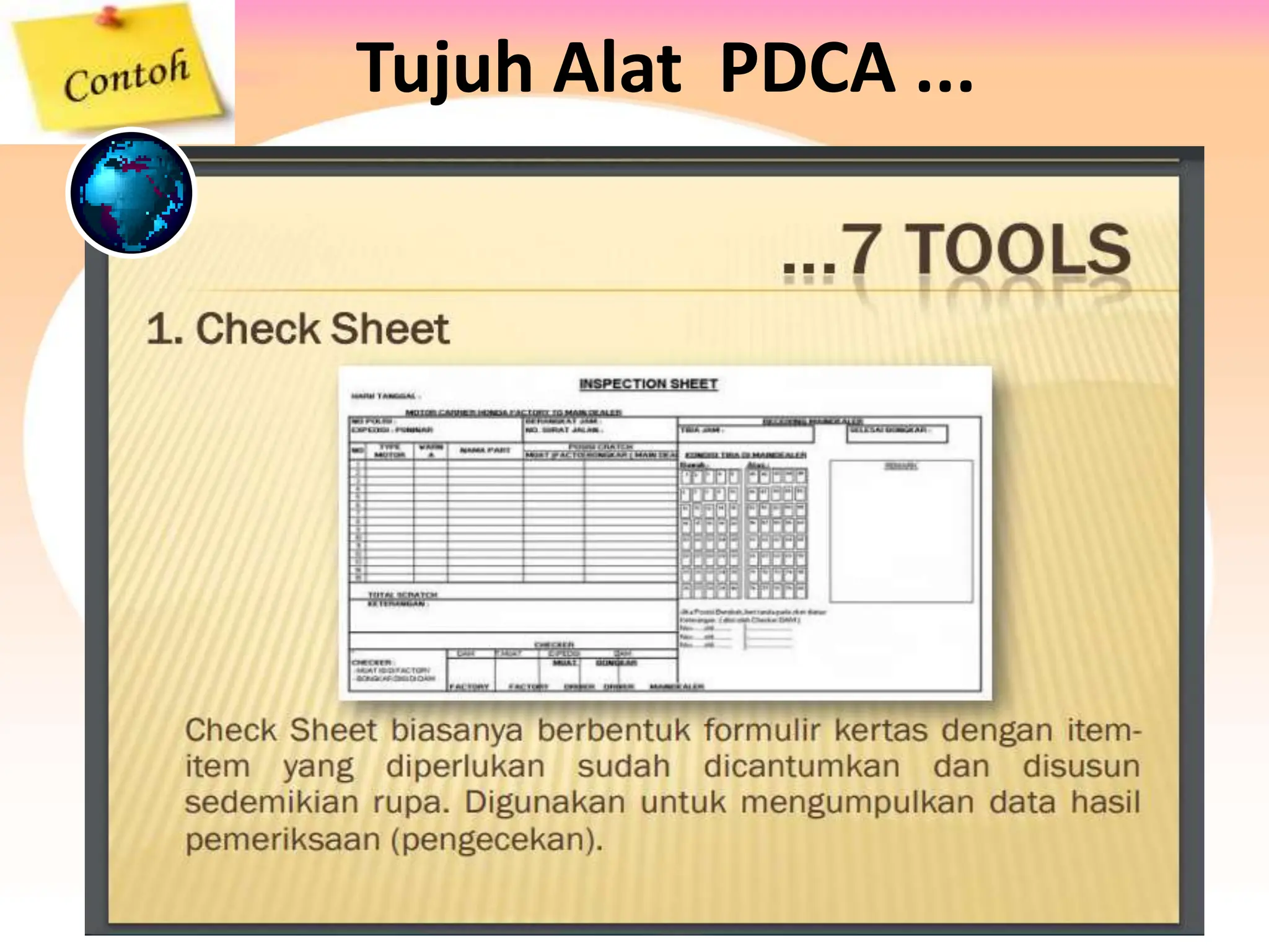 Siklus PDCA pada TPM _Training "TOTAL PRODUCTIVE MAINTENANCE (TPM)". | PPTX