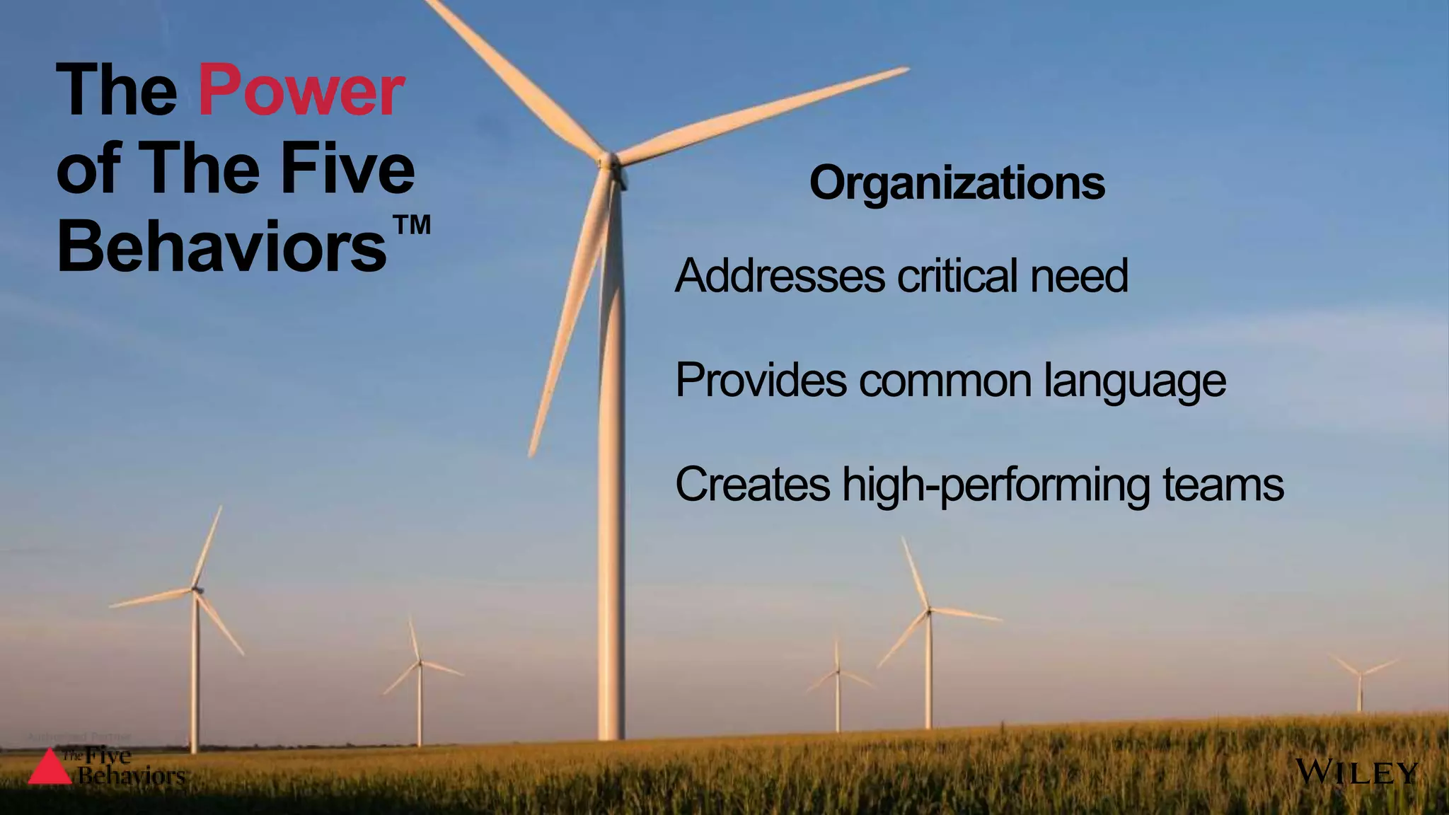 Five Behaviours Personal Develoment | PPTX