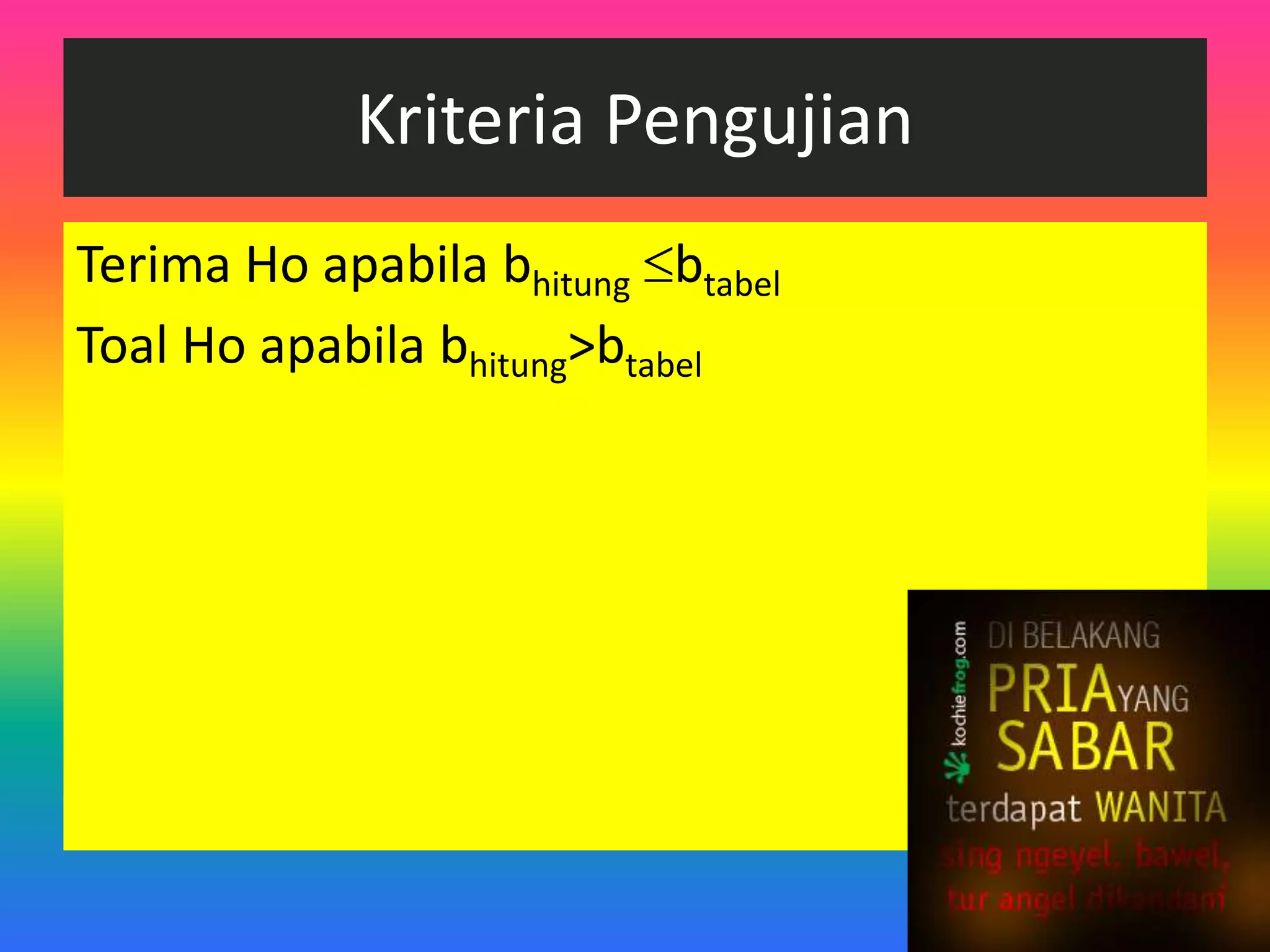 uji homogenitas varians | PPTX