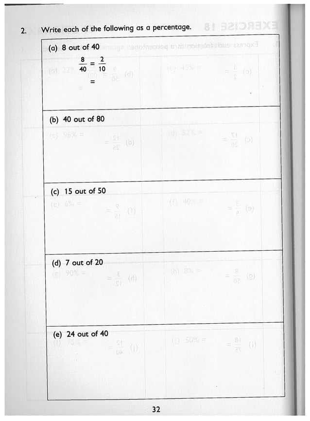 Singapore Math - 5B - Workbook | PDF
