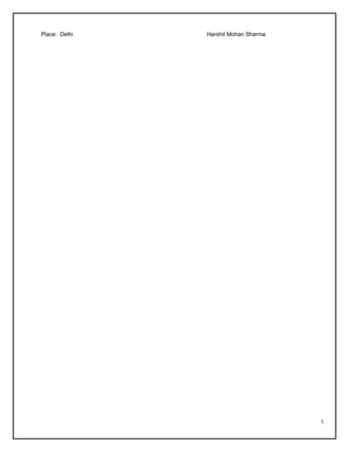 Harshit Resume | DOC