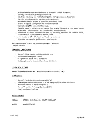 Ranjit_CV | DOC