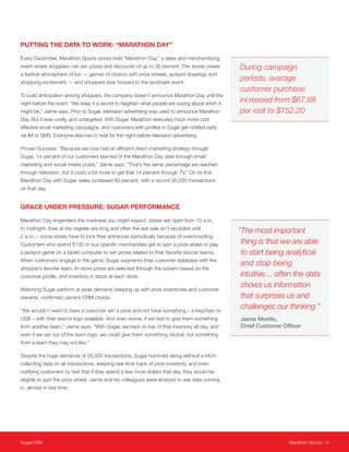 marathon-sports-case-study-CRM | PDF