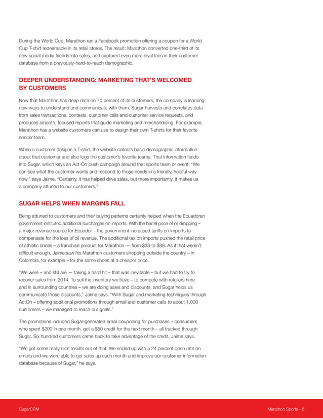 marathon-sports-case-study-CRM | PDF
