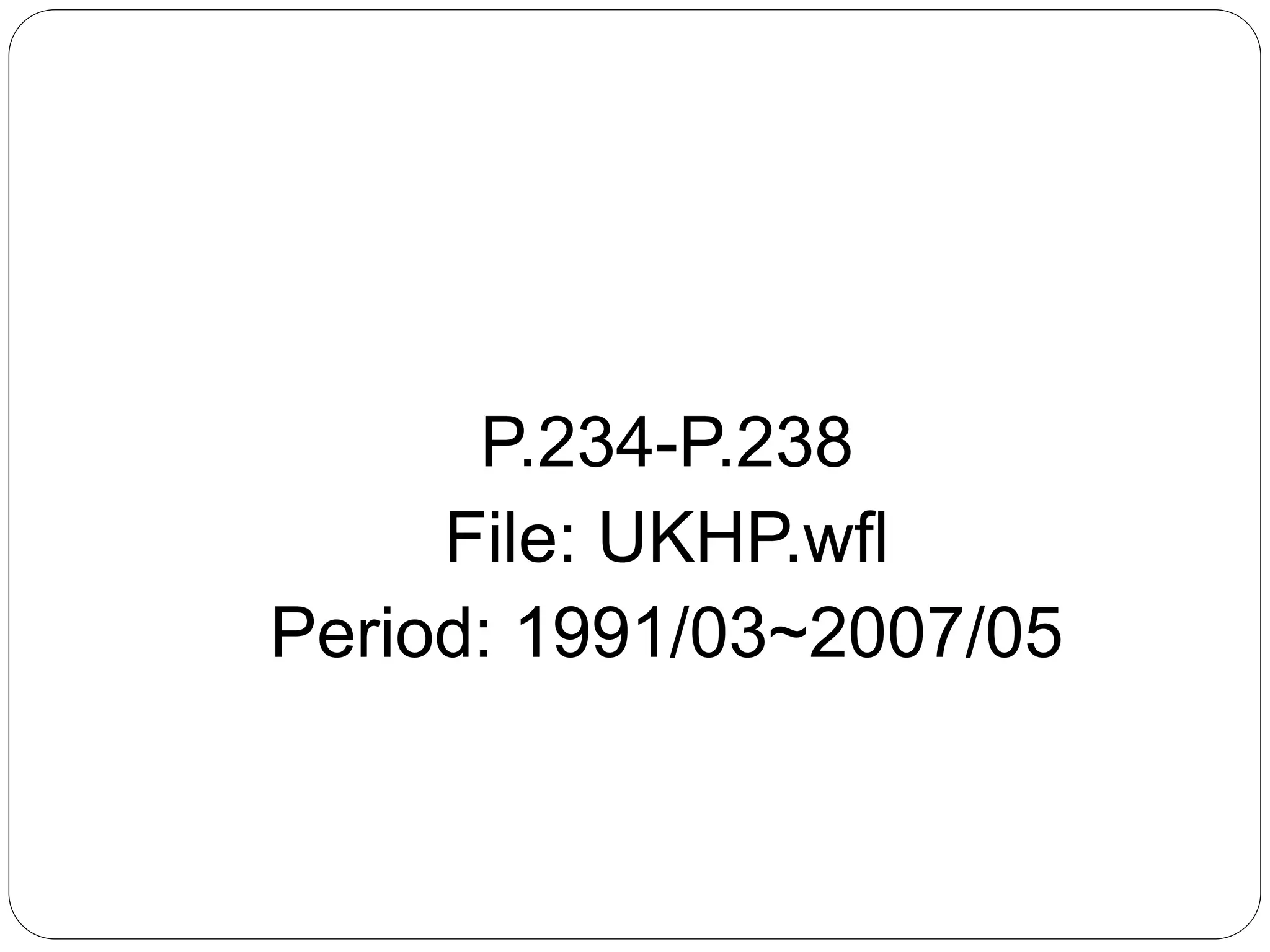 Practical Examples using Eviews.ppt