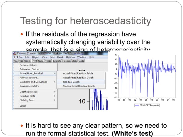 Practical Examples using Eviews.ppt | Stocks and Bonds | Personal Investing