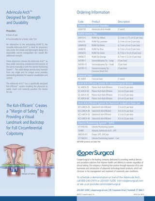 Advincula Arch Sell Sheet | PDF