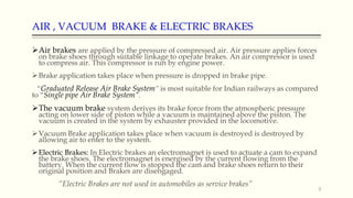 Brake system | PPTX