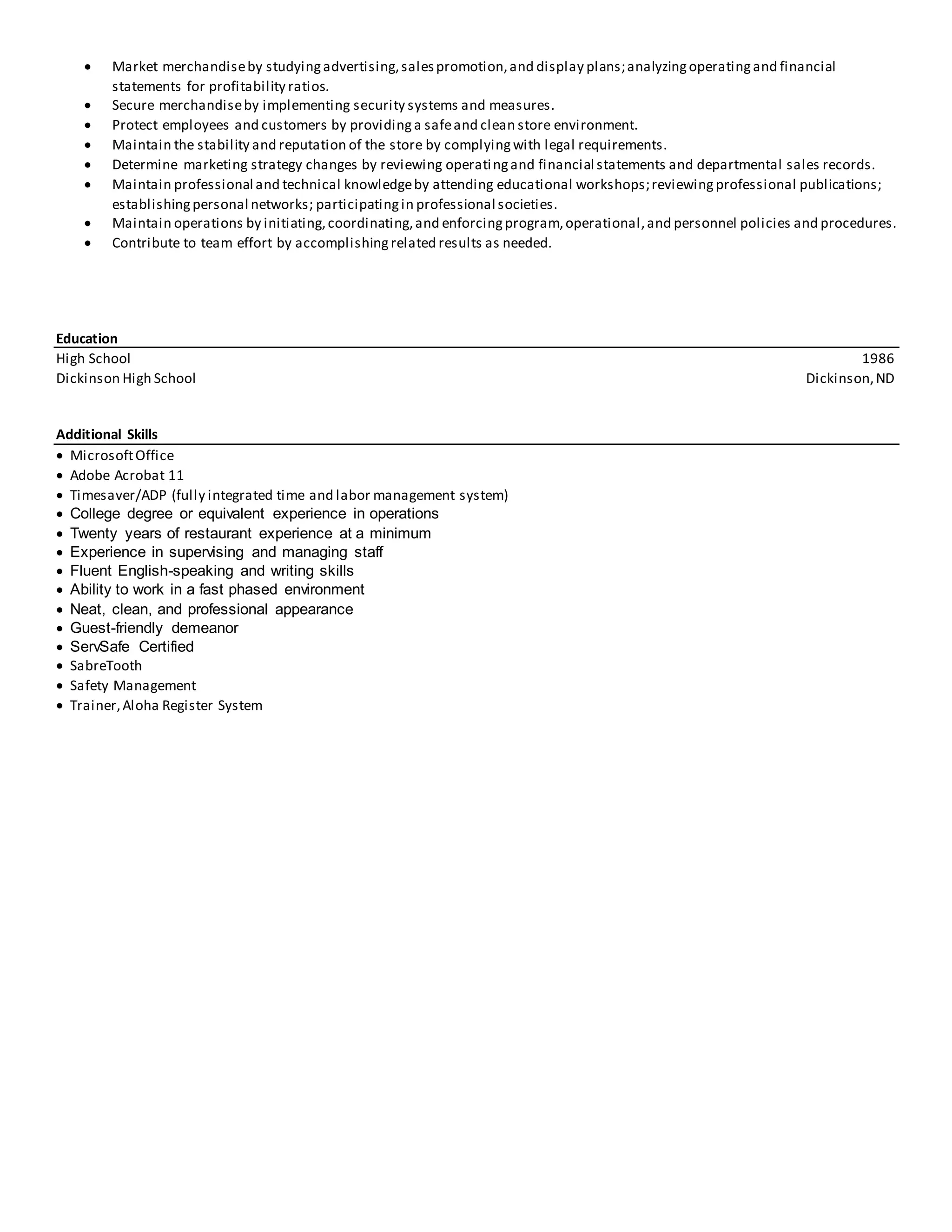 Rick Herauf_Resume 2016 | PDF