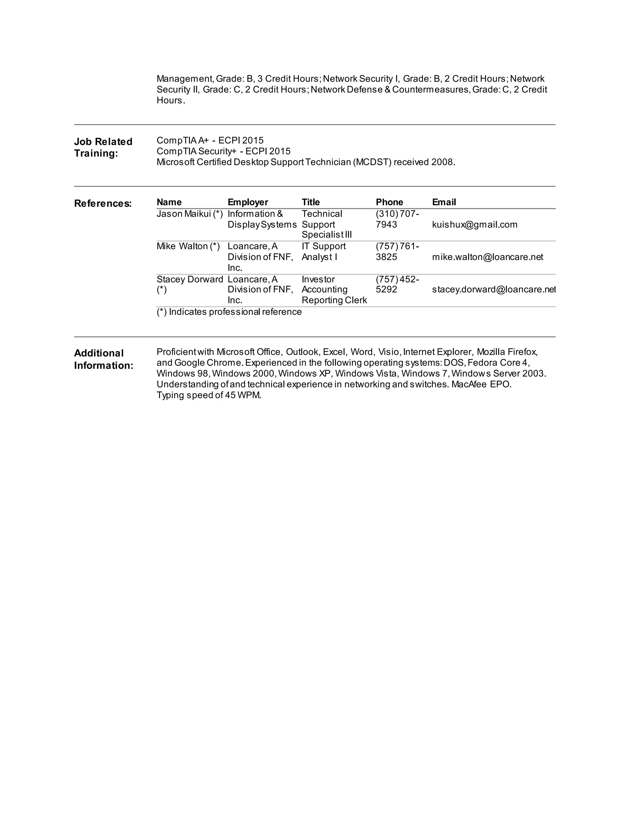 John.mcmahan resume4 | DOCX