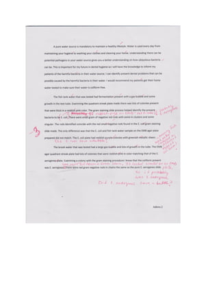 Microbio Sample | PDF