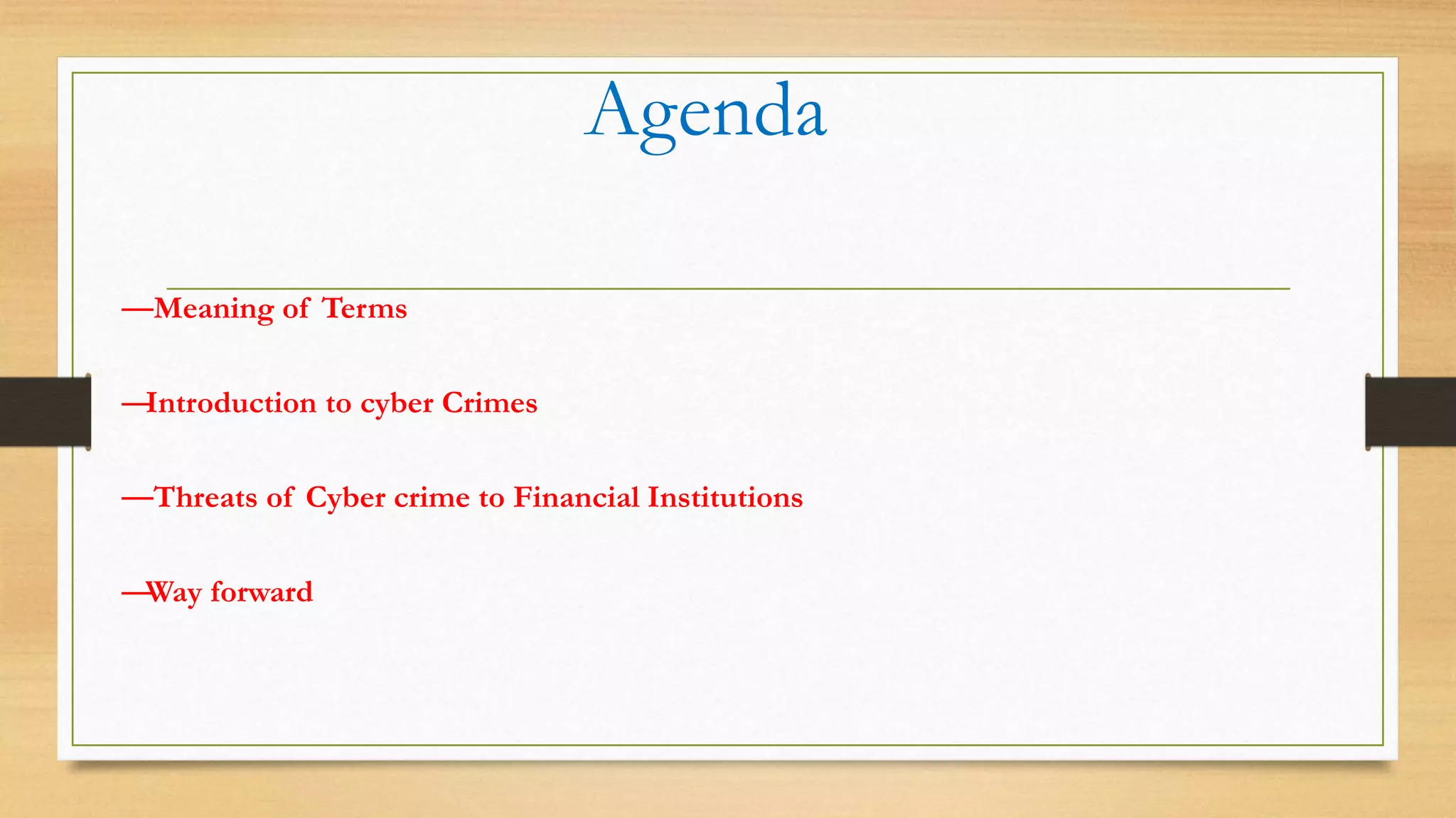 CYBER CRIME | PPTX