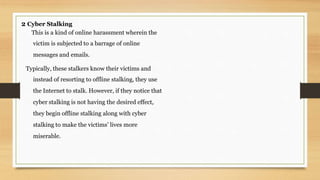 CYBER CRIME | PPTX