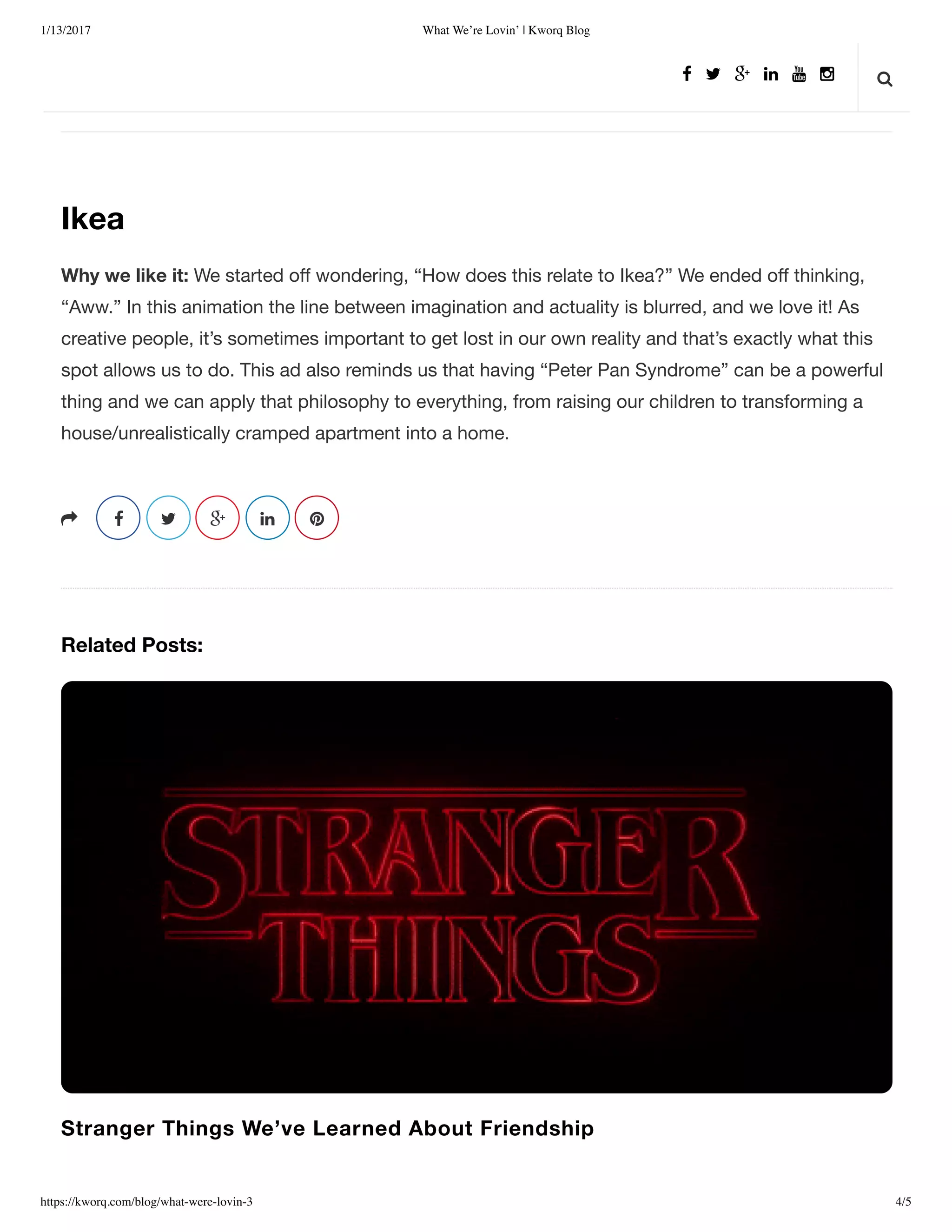 Sara Gerber Kworq Blog 1 | PDF