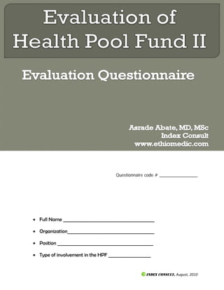HPF_II_Evaluation_Report_of_the_Health_Pooled_Fund | PDF