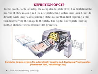 Computer to Plate - Presentation | PPT