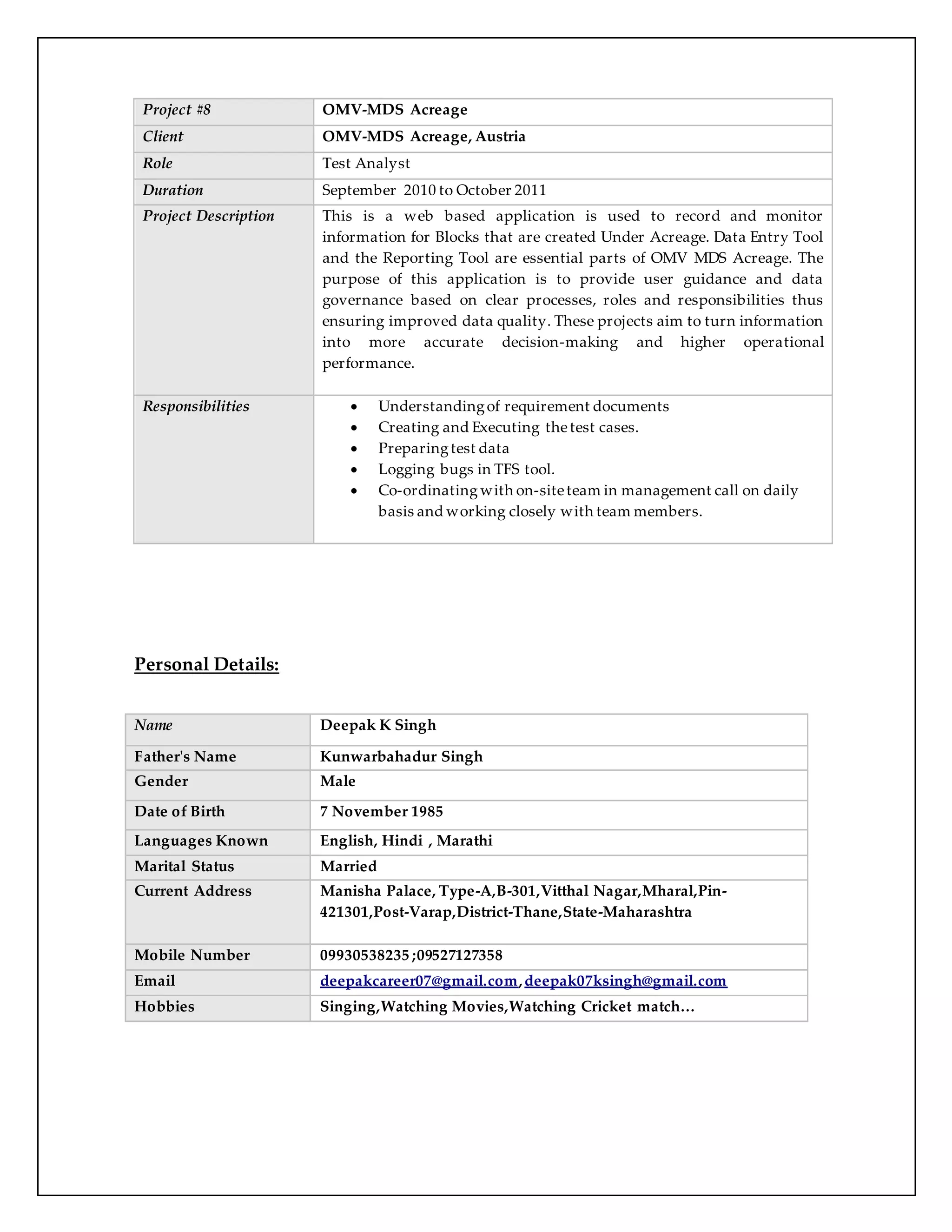 Deepak_Resume | DOCX