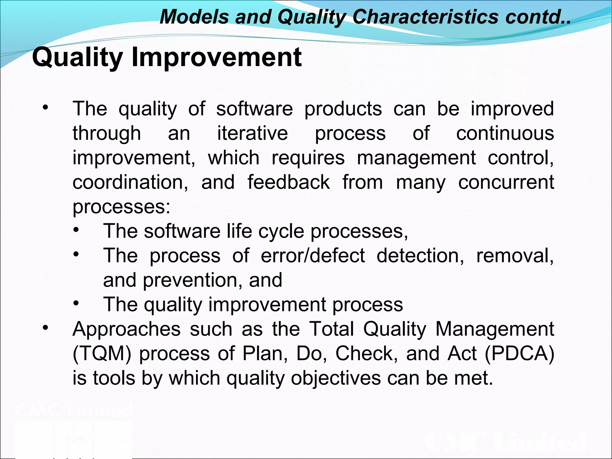 Software Quality Management | PPT
