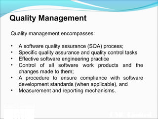 Software Quality Management | PPT