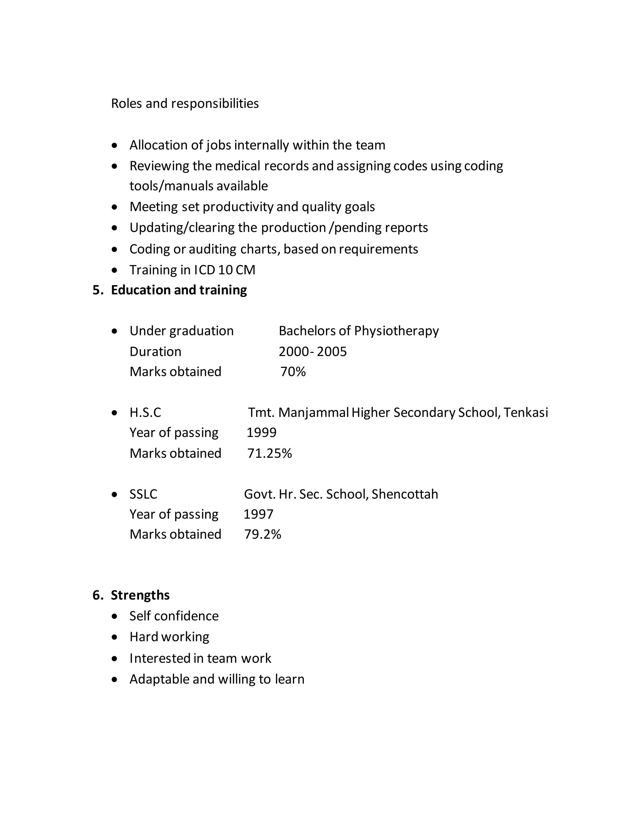 Susan Resume | PDF