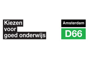 AmsterdamseOnderwijsagenda | PDF
