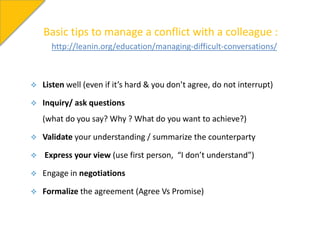 Managing_Conflicts(aka Difficult conversations)_v2 | PPT