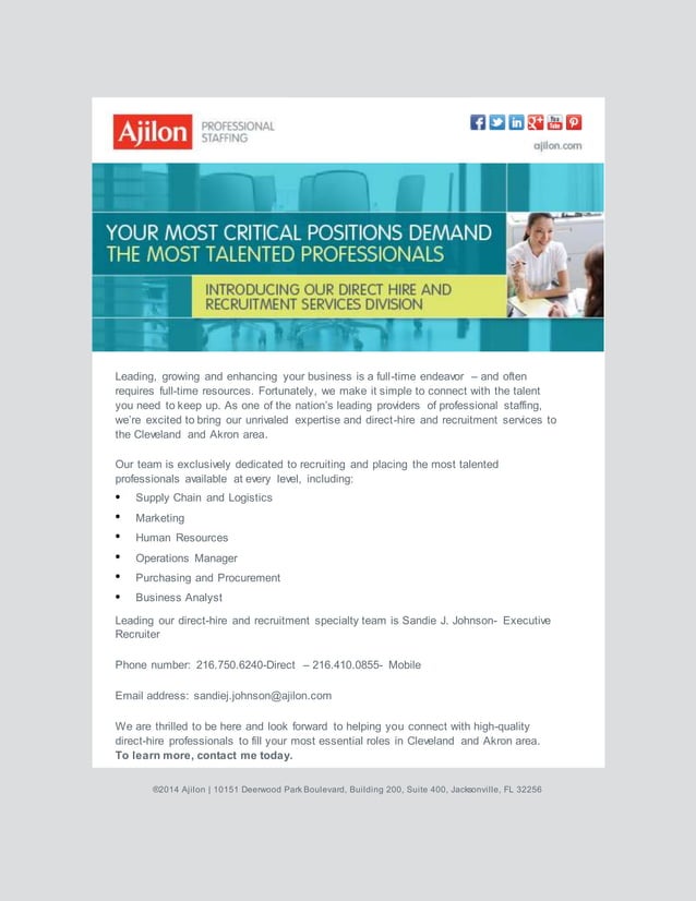 Ajilon Professional Staffing | PDF