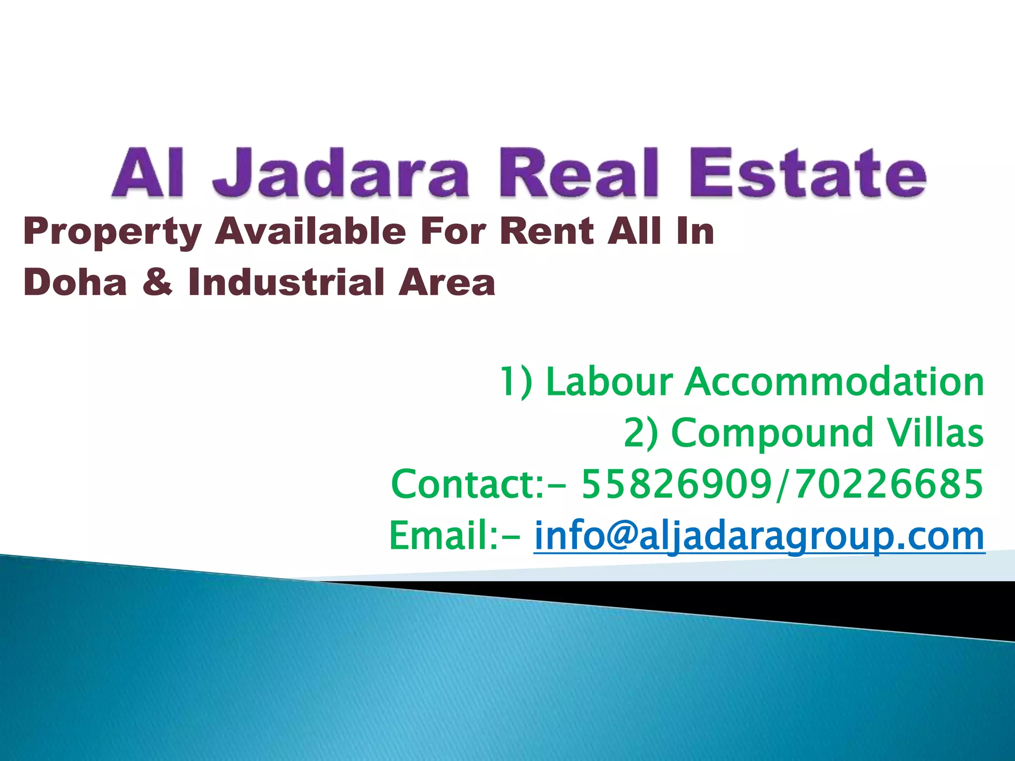 Al Jadara Real Estate | PPTX