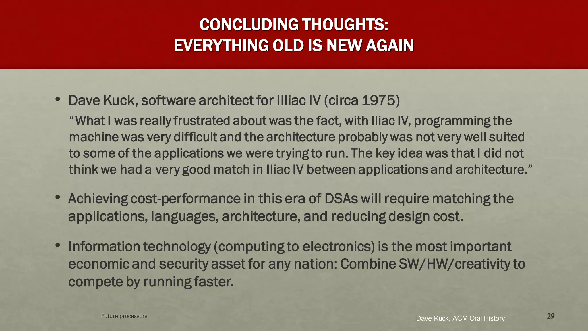 DARPA ERI Summit 2018: The End of Moore’s Law & Faster General Purpose ...