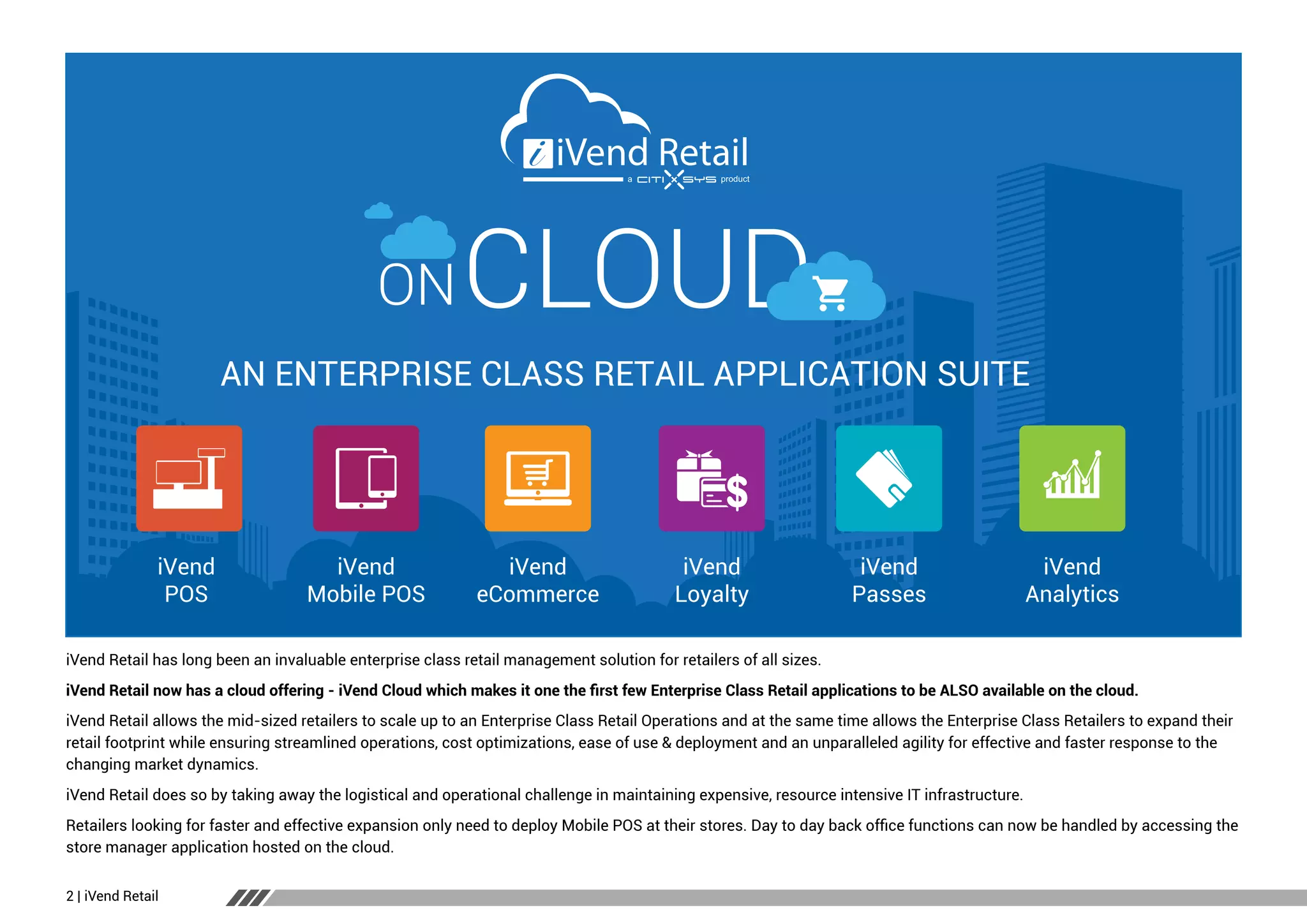 iVend Retail (English)-Brochure | PDF