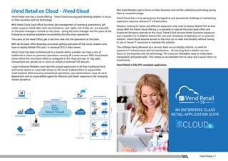 iVend Retail (English)-Brochure | PDF