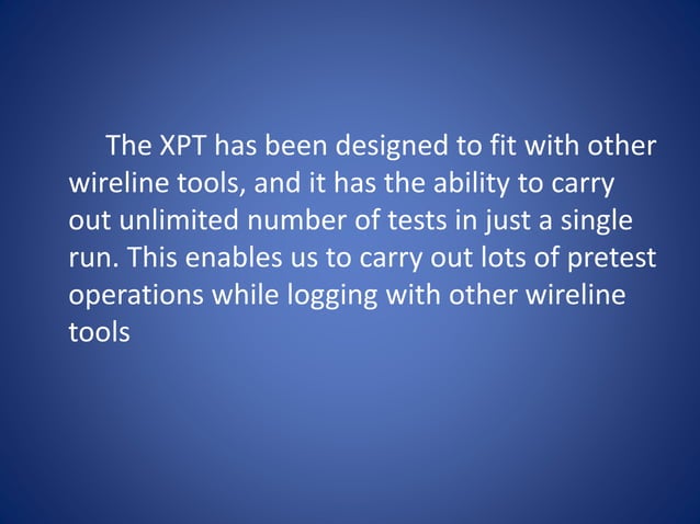 A SHORT REPORT ON WIRELINE OPERATIONS | PPTX