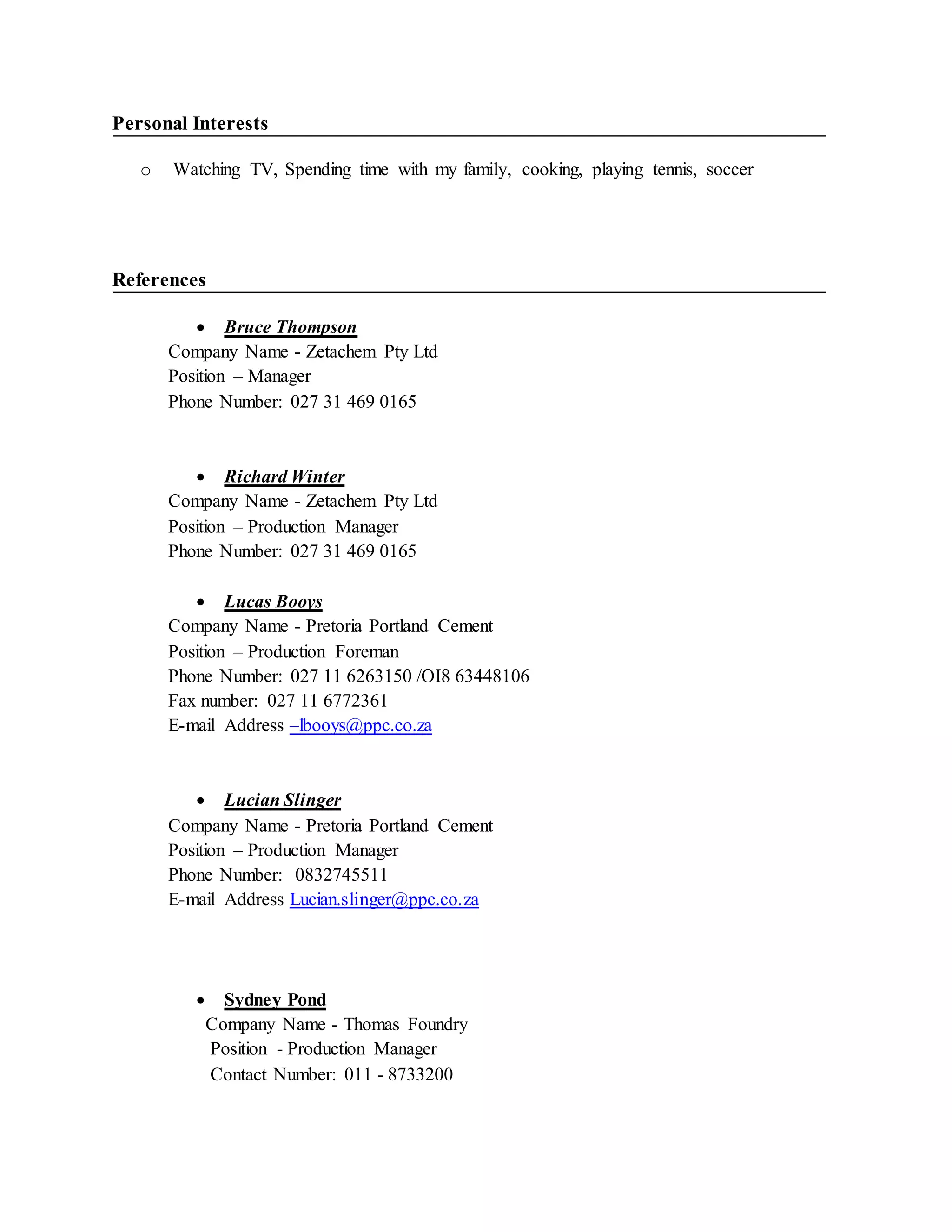 Curriculum_Vitae_of Carl Williams | PDF