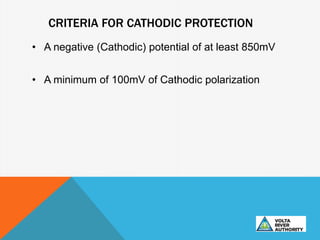 CATHODIC PROTECTION SYSTEM PRESENTATION | PPTX