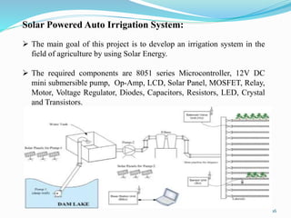 Automated Irrigation | PPTX