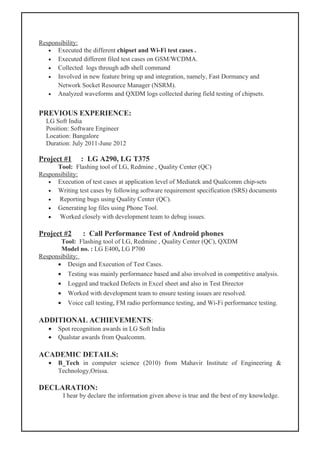 Lala_resume | DOC