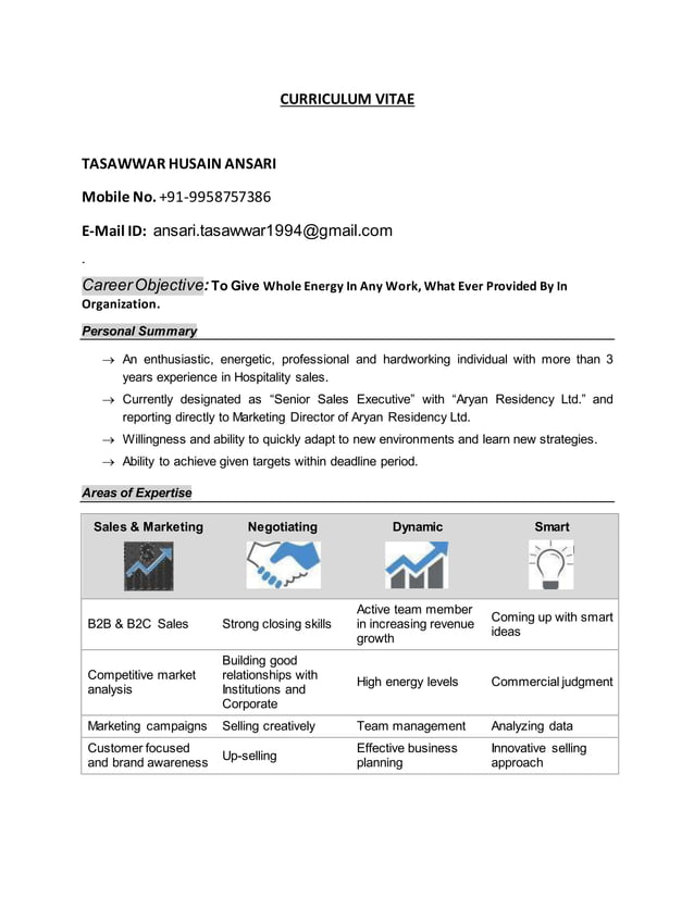 updated cv of T.H.Ansari | DOCX