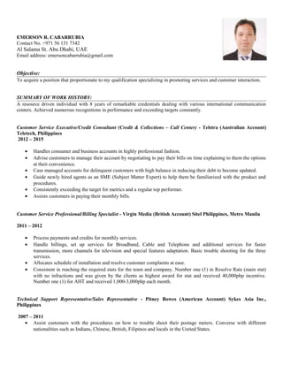 CV Emerson Cabarrubia | DOC