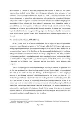 Adequate Procedures CLEAN | PDF