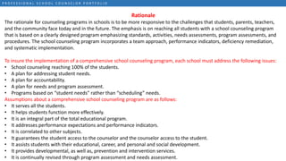 Counselor Portfolio ecc | PPT