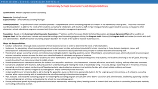 Counselor Portfolio ecc | PPT